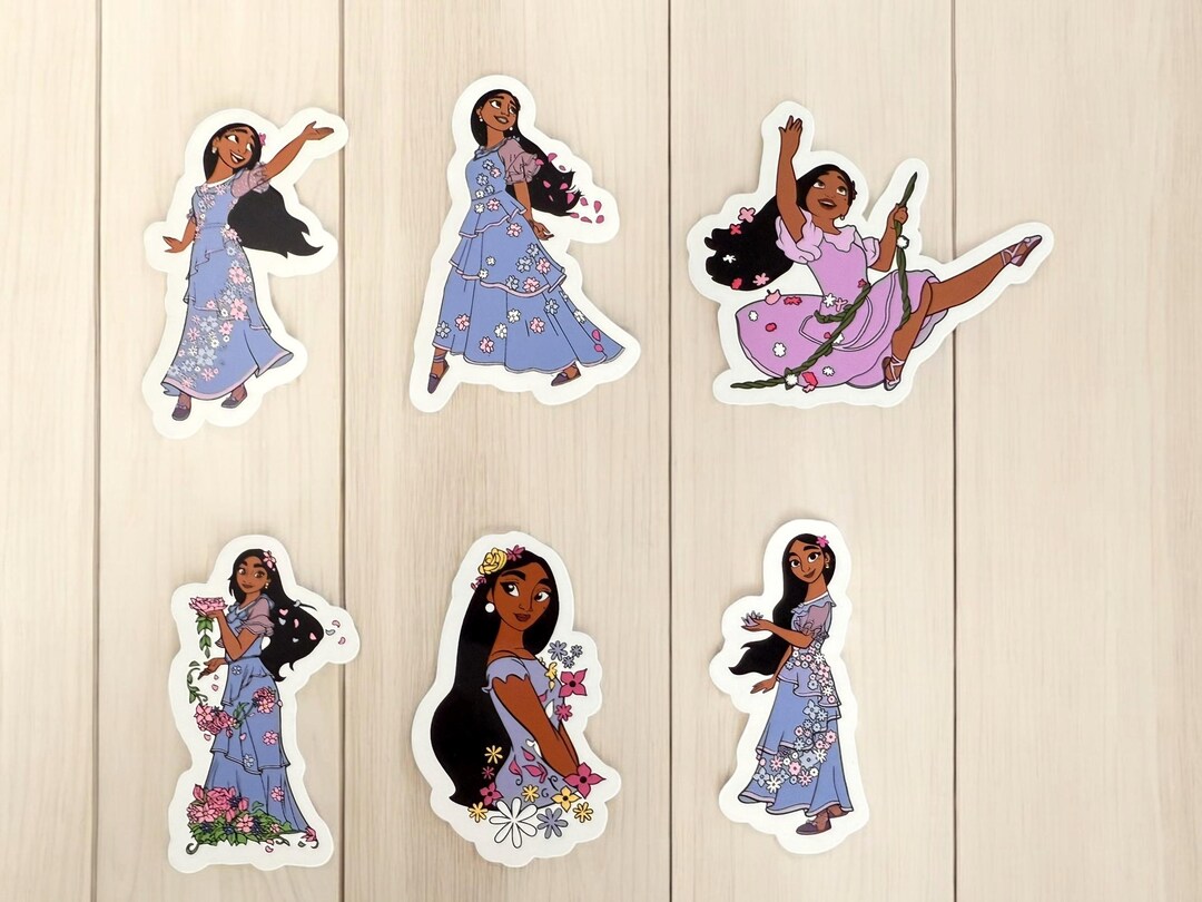 Encanto, Isabela Madrigal, Sticker Collection - Etsy
