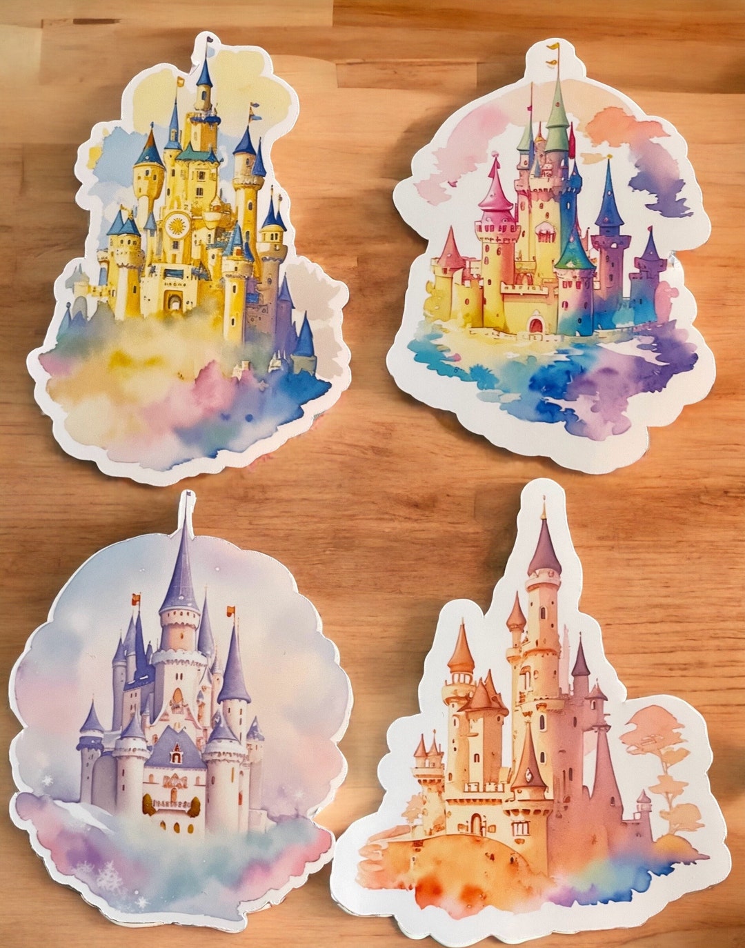 Fantasy Castle Stickers Second Collection - Etsy