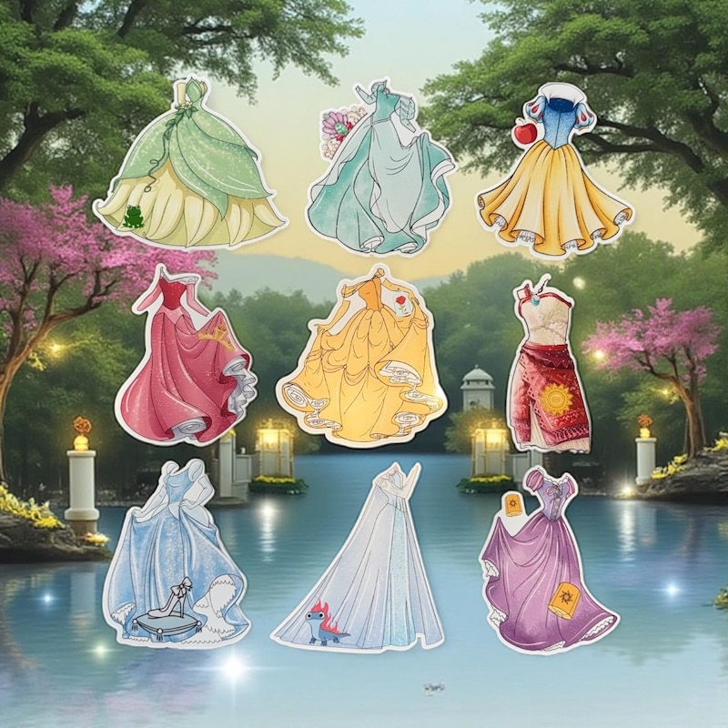 Dress Stickers - Etsy