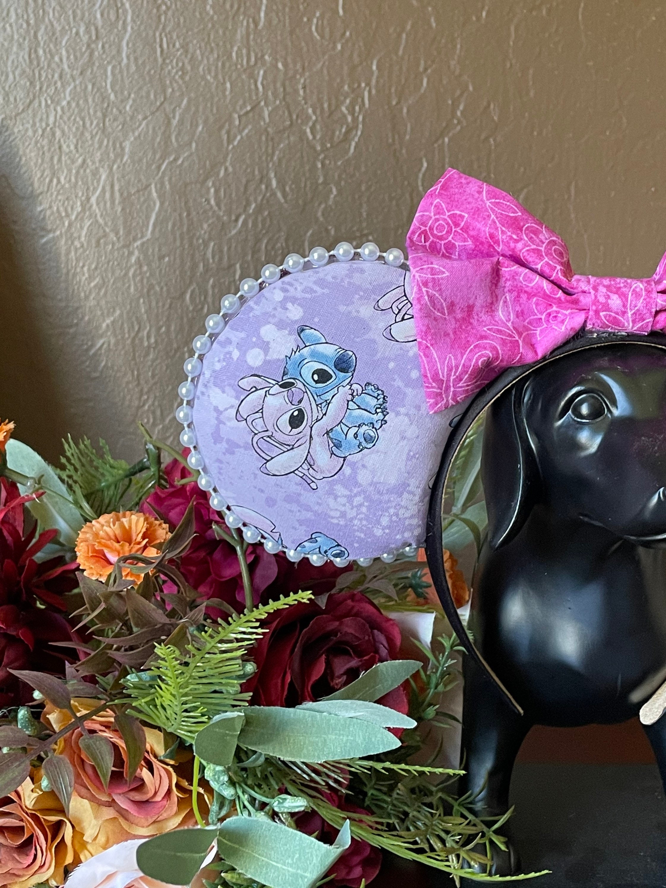 Angel and Stitch Minnie Mouse Ears - Etsy