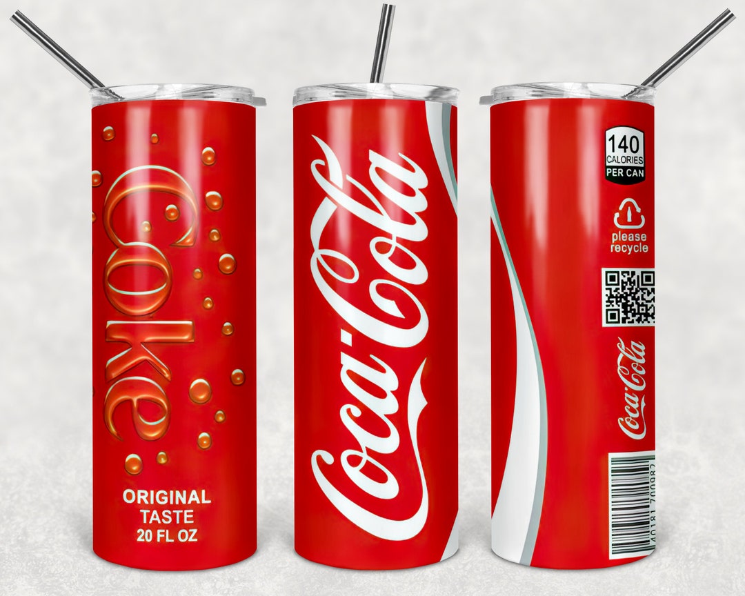 Coca Cola Cans, Tumblers, 20 Oz Multiple Varieties - Etsy