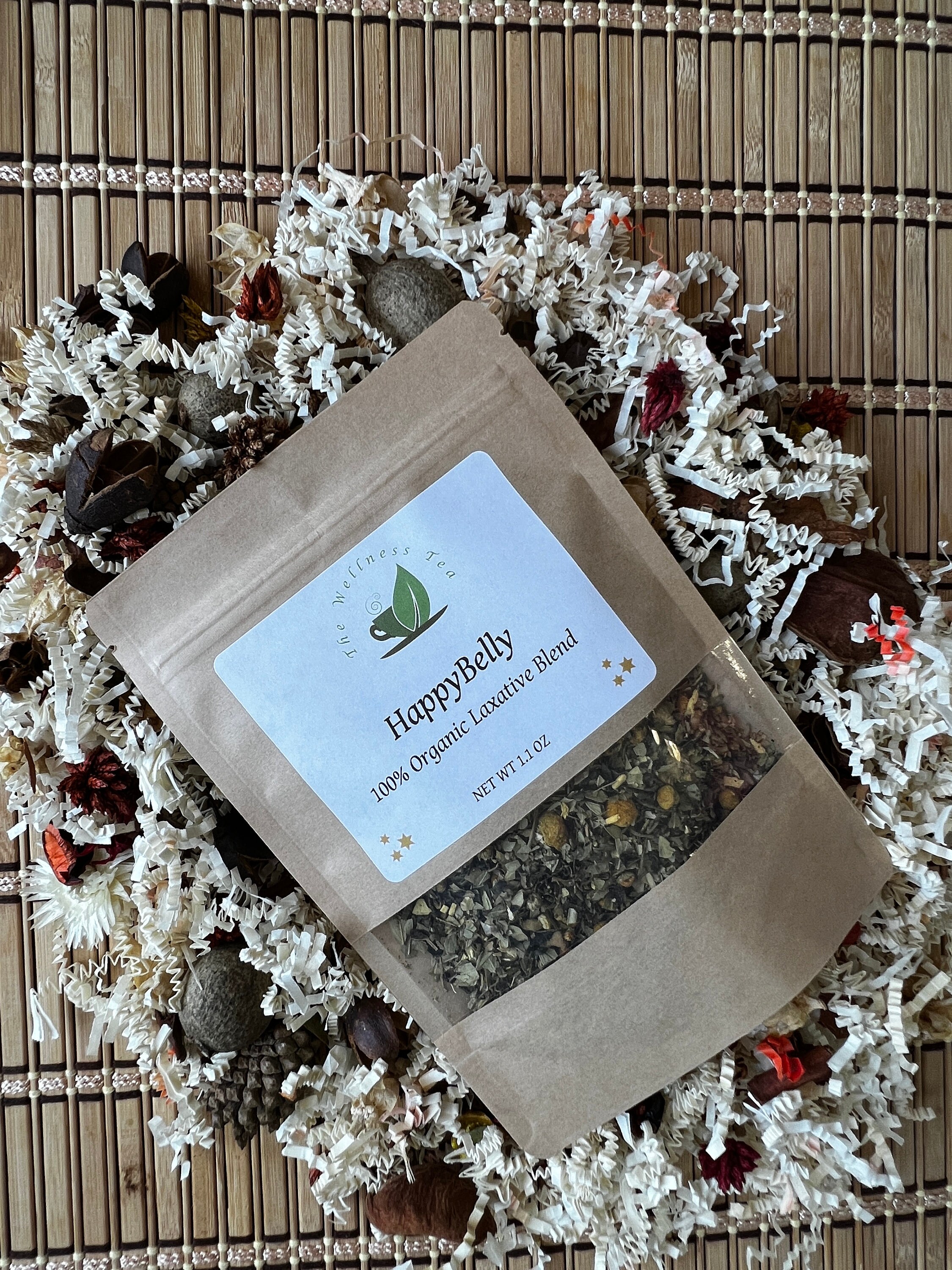 100% Organic Laxative Tea Blend - Natural Relief for Constipation and ...