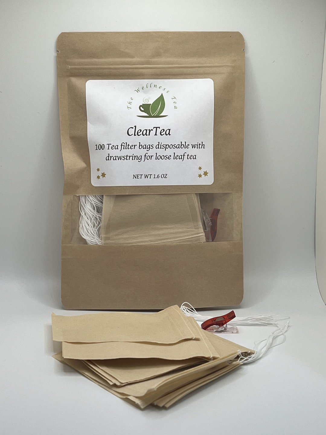 100% Biodegradable Disposable Tea Filter Bags Enjoy a Clean - Etsy
