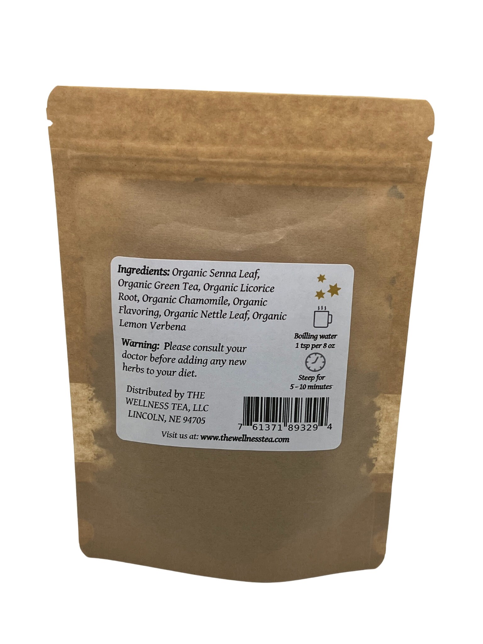 100% Organic Laxative Tea Blend - Natural Relief for Constipation and ...