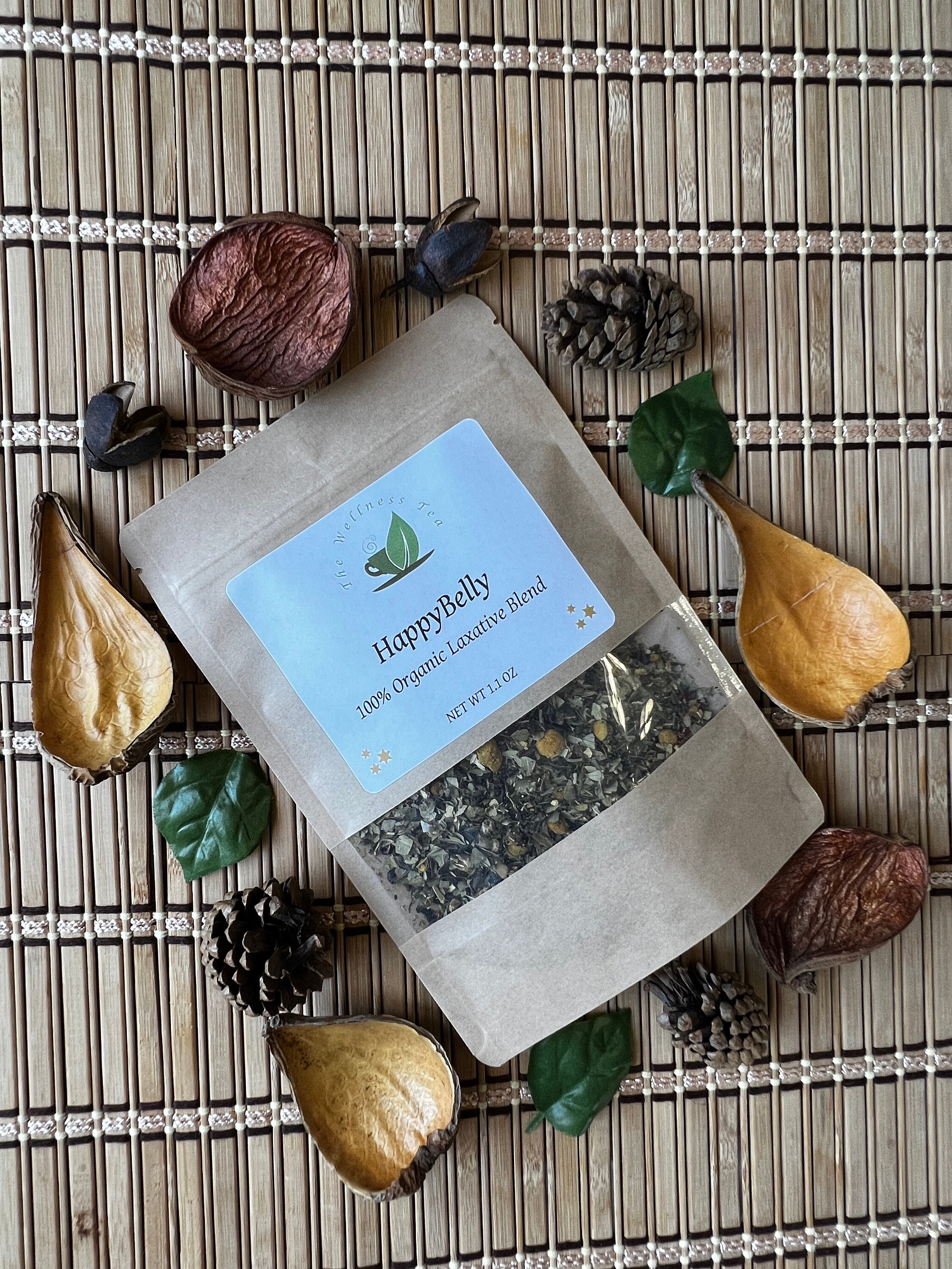 100% Organic Laxative Tea Blend - Natural Relief for Constipation and ...