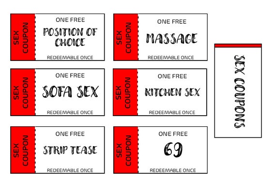 Sexy Coupon Ideas