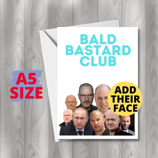 Bald - Etsy