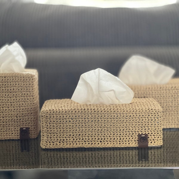 Crochet Tissue Box - Etsy