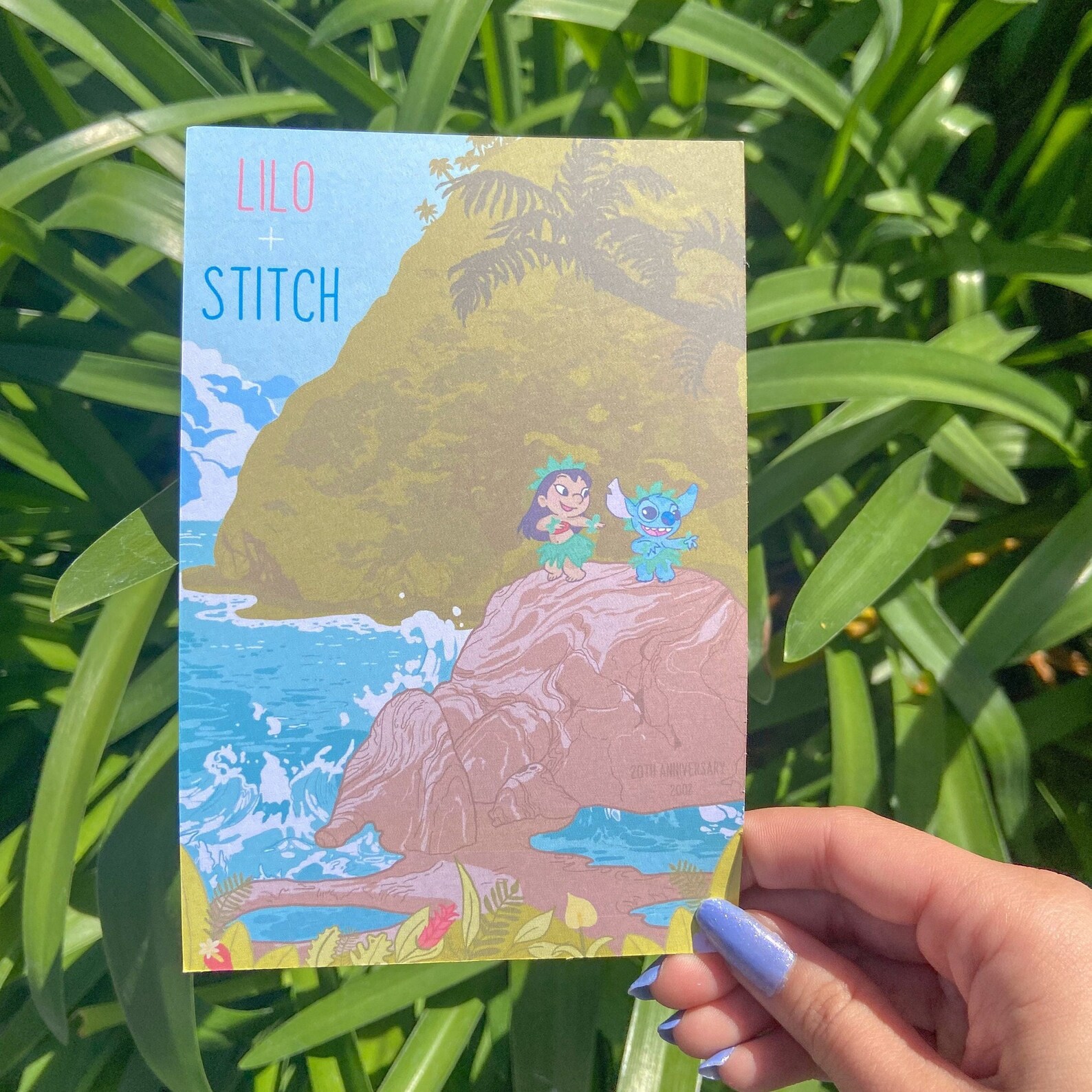 Lilo and Stitch Postcard 20th Anniversary - Etsy