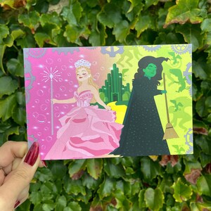 Broadway's Wicked Musical Postcard Art Print - Etsy