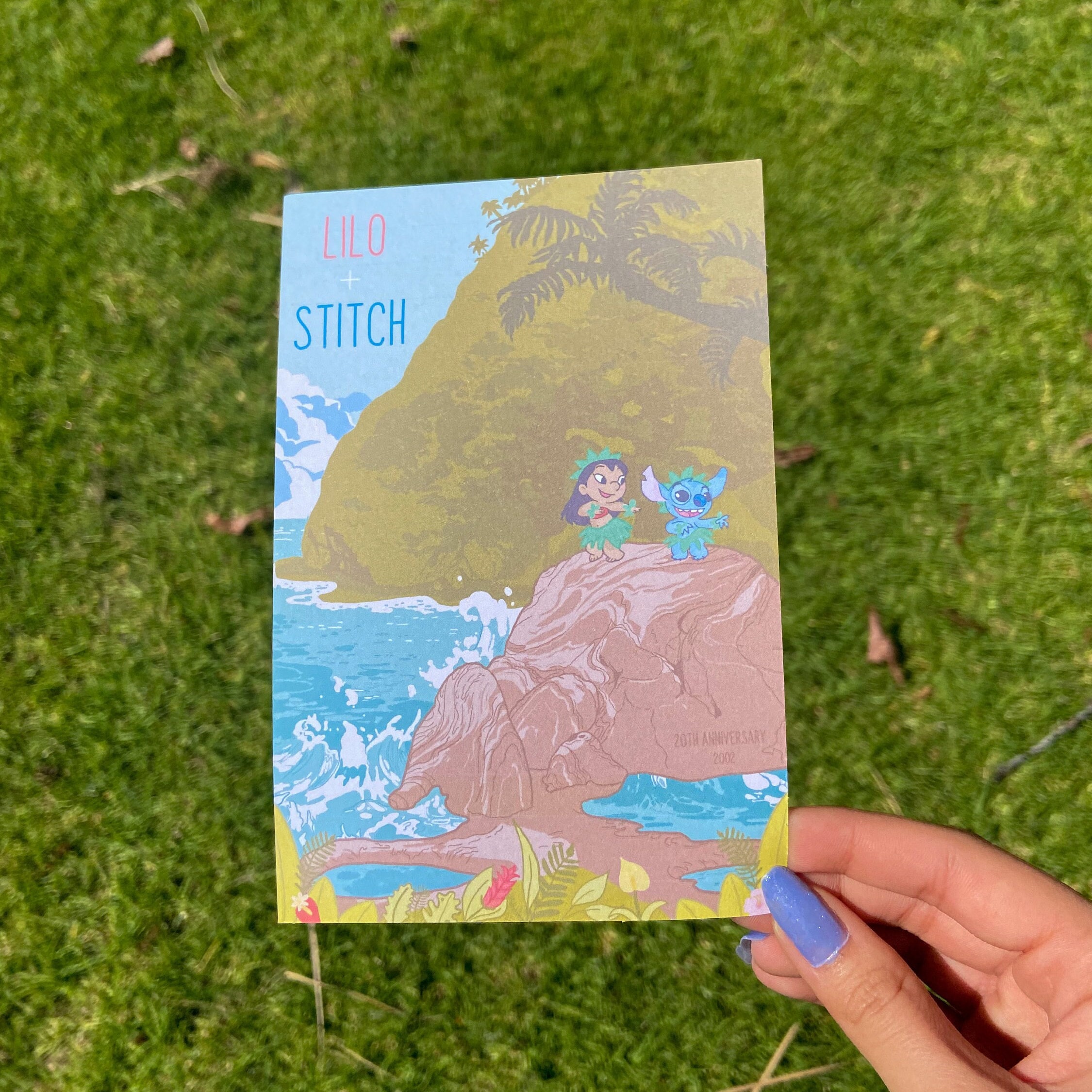 Lilo and Stitch Postcard 20th Anniversary | Etsy