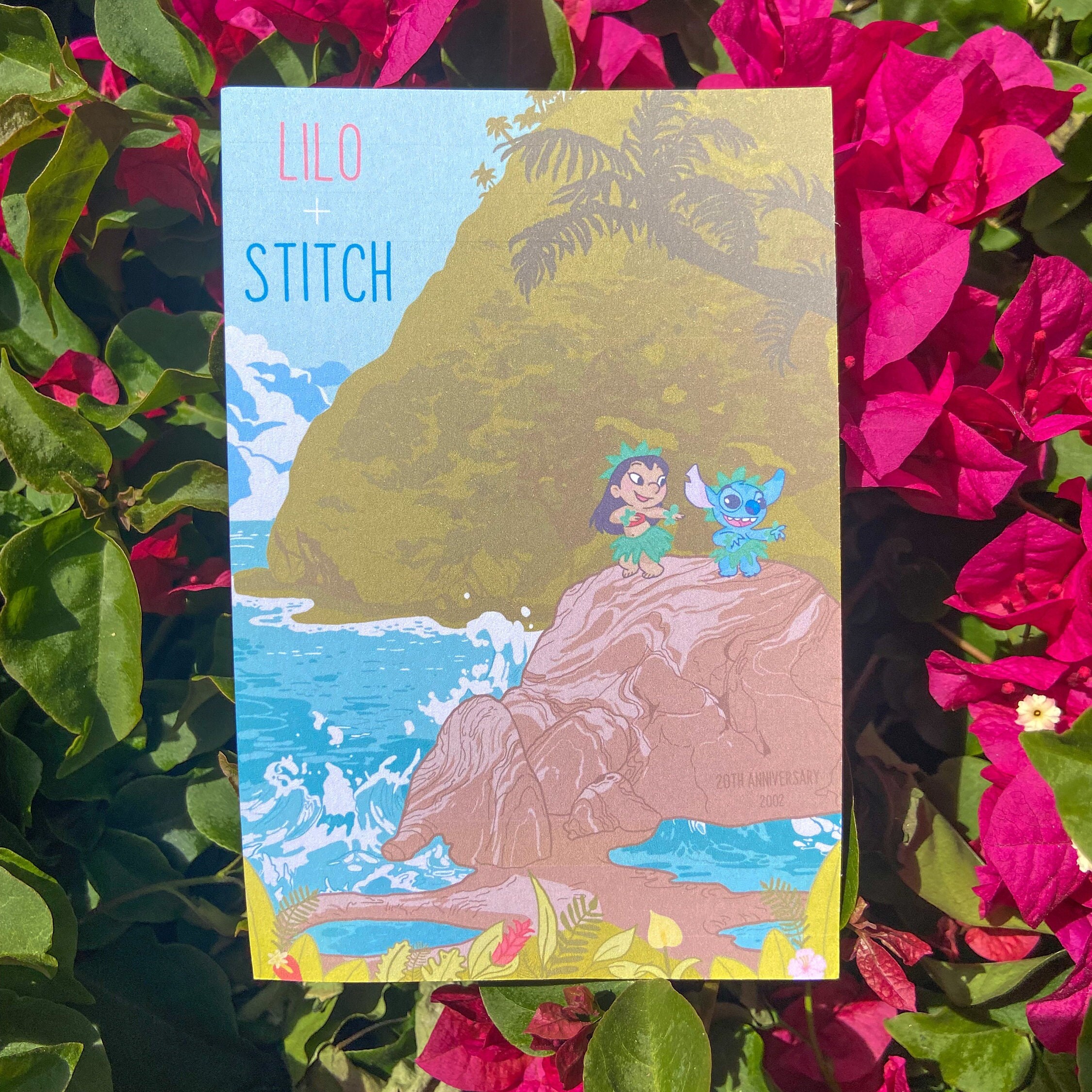 Lilo and Stitch Postcard 20th Anniversary - Etsy
