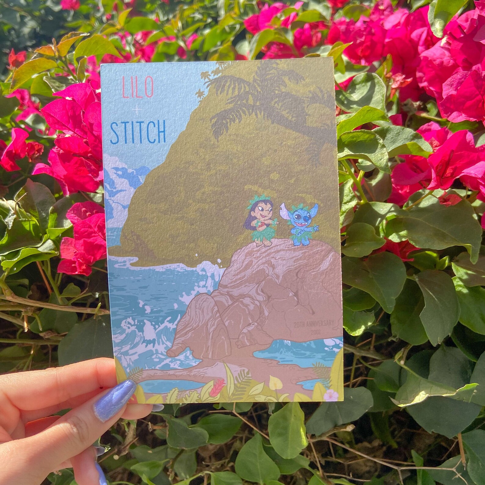 Lilo and Stitch Postcard 20th Anniversary - Etsy