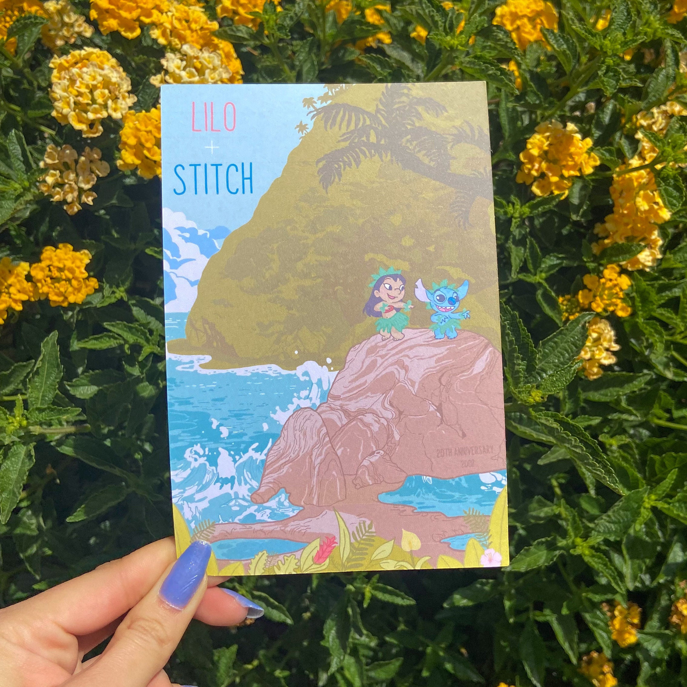 Lilo and Stitch Postcard 20th Anniversary | Etsy