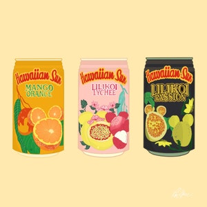 Hawaiian Sun Juice Inspired Sticker - Hidden Mickey Disney Sticker ...
