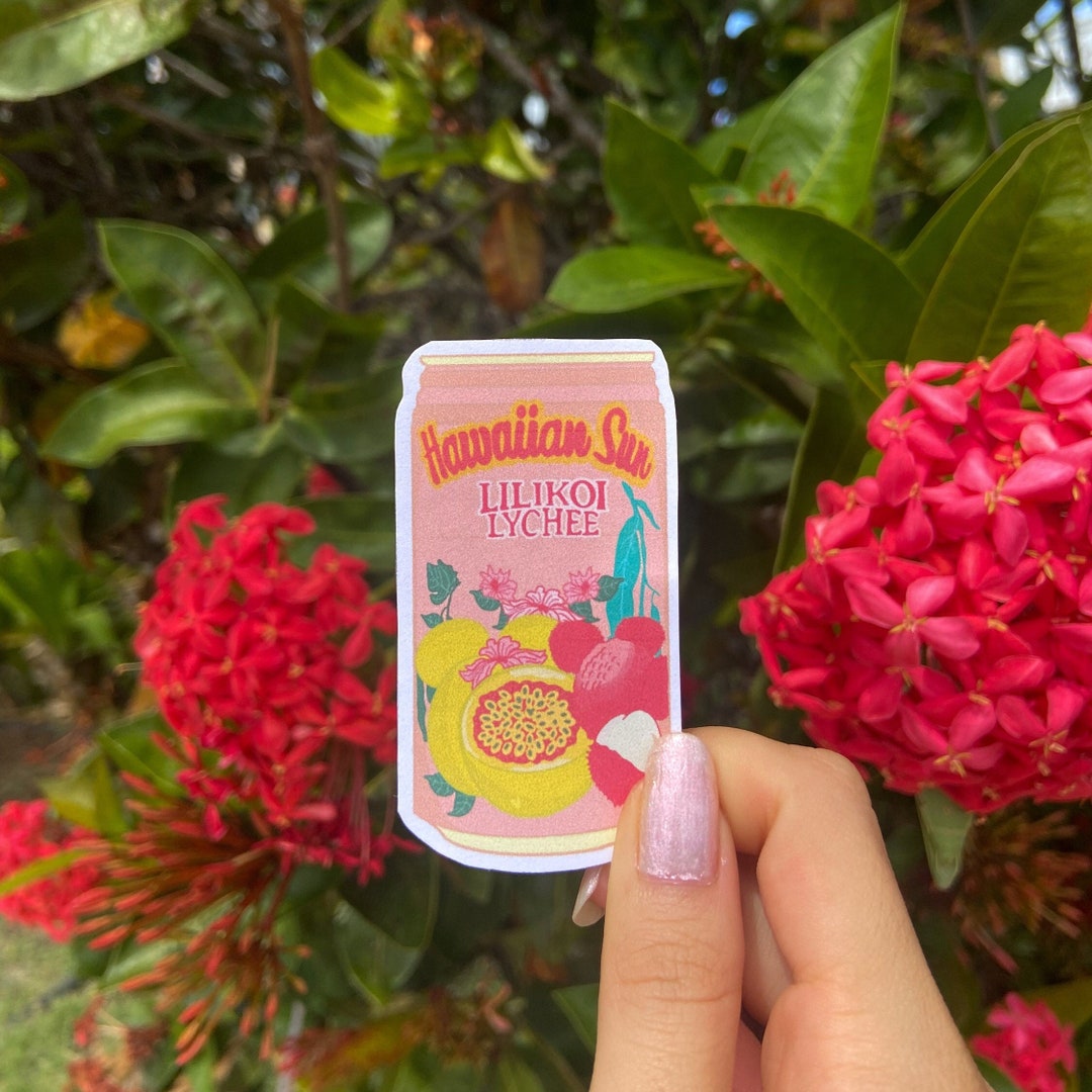 Hawaiian Sun Juice Inspired Sticker - Hidden Mickey Disney Sticker ...
