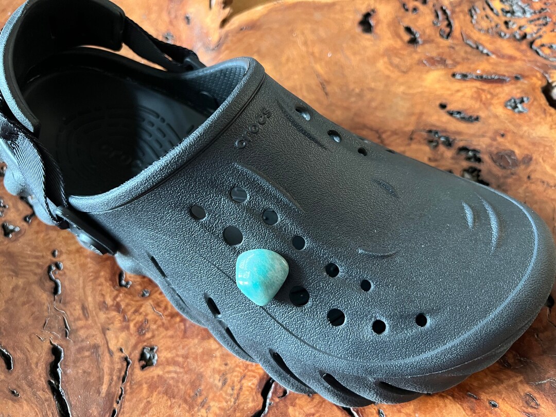 Croc Rock - Amazonite - Etsy