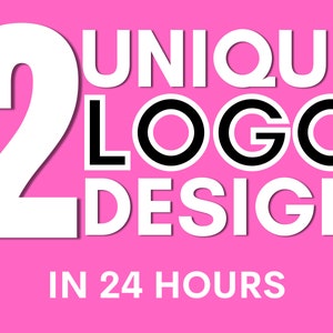 2 Logo Design Custom for Business, Logo Design, Logo Design Custom ...