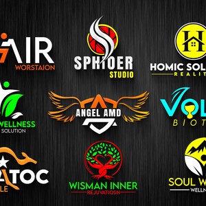 Custom Business Logo Design, Modern Minimalist Brand Identity (JPG PNG ...