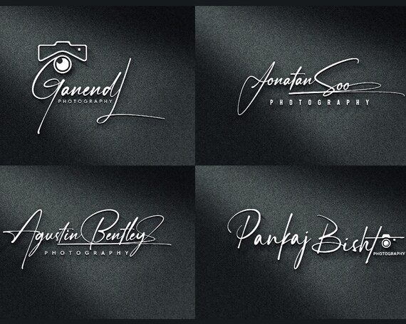 Signature Logo Design Logo Design Custom Signature Logo - Etsy