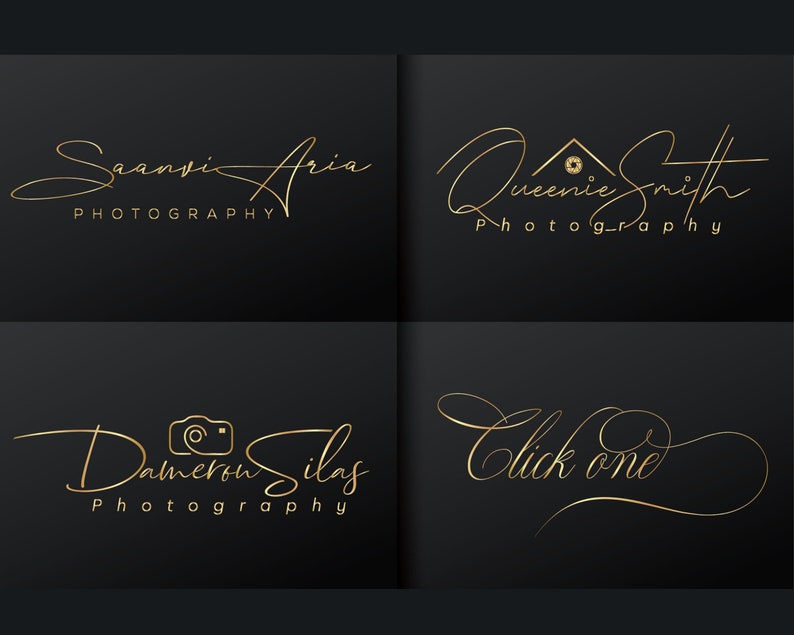Signature Logo Design Logo Design Custom Signature Logo - Etsy
