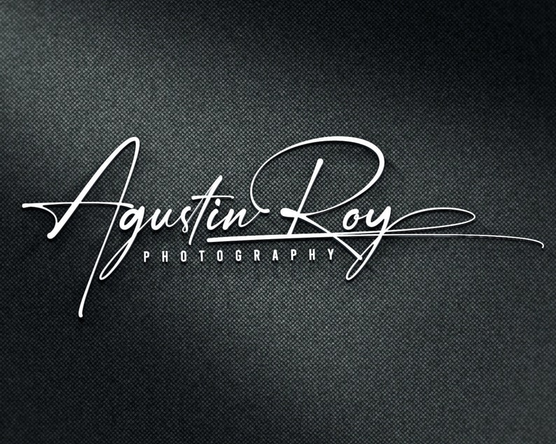 Signature Logo Design Logo Design Custom Signature Logo - Etsy