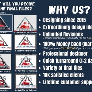 3 Professional Logo Design for Business, Custom Logo Design Company ...