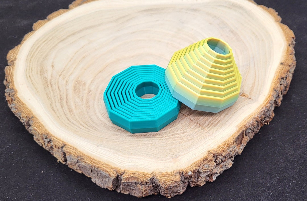 Fidget Toy Hexagonal 3D Printed - Etsy