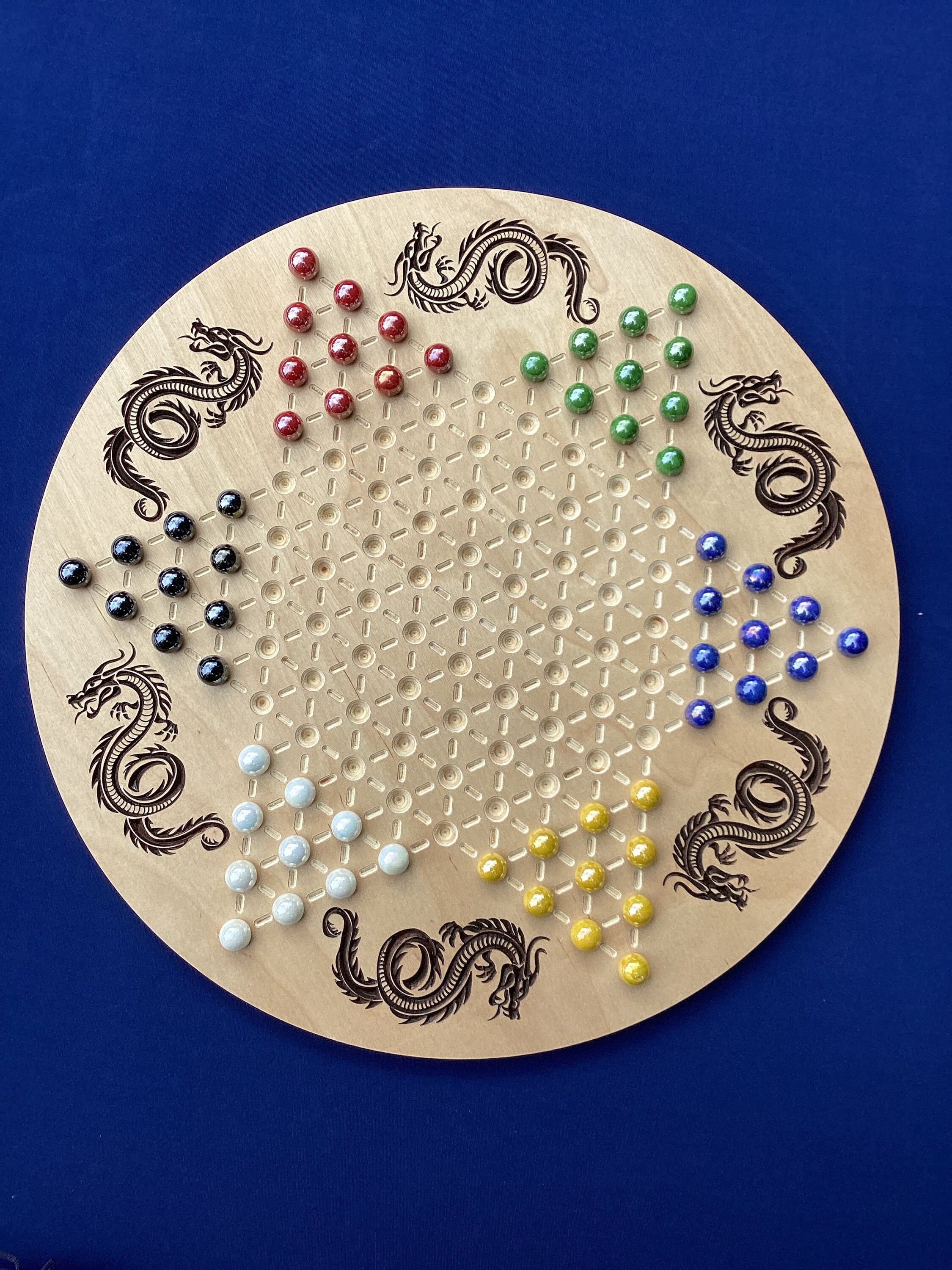 Chinese Checkers, Halma - Etsy