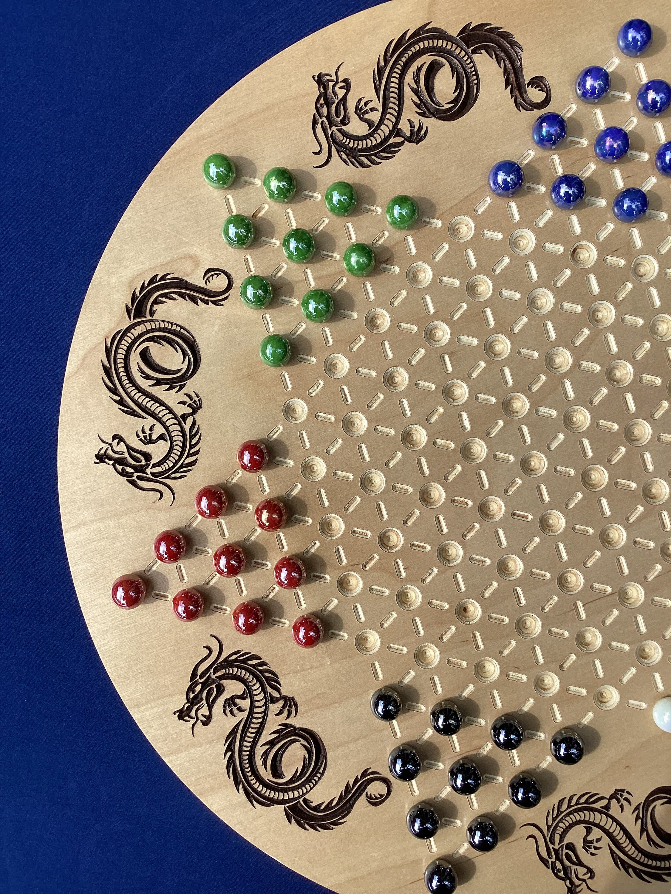 Chinese Checkers, Halma - Etsy