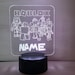 Personalised Roblox Night Light, Children's Light, Game Room, Boys ...