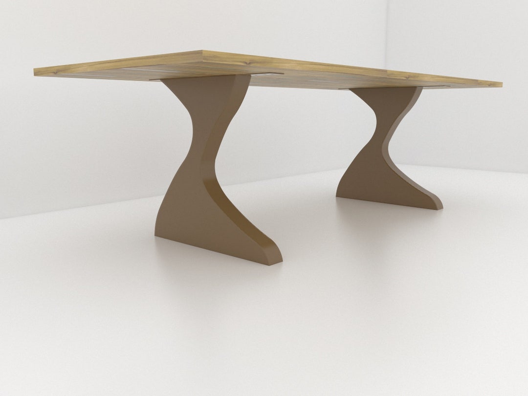 Unique Handmade Dining Table Legs. Metal Legs Designer - Etsy