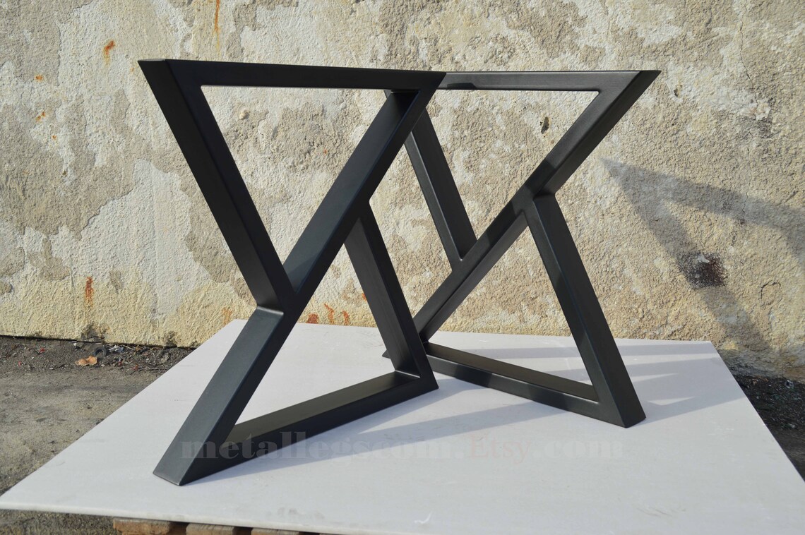 Kitchen Dining Table Legs. Metal Table Legs, Metal Table Frame, Steel ...