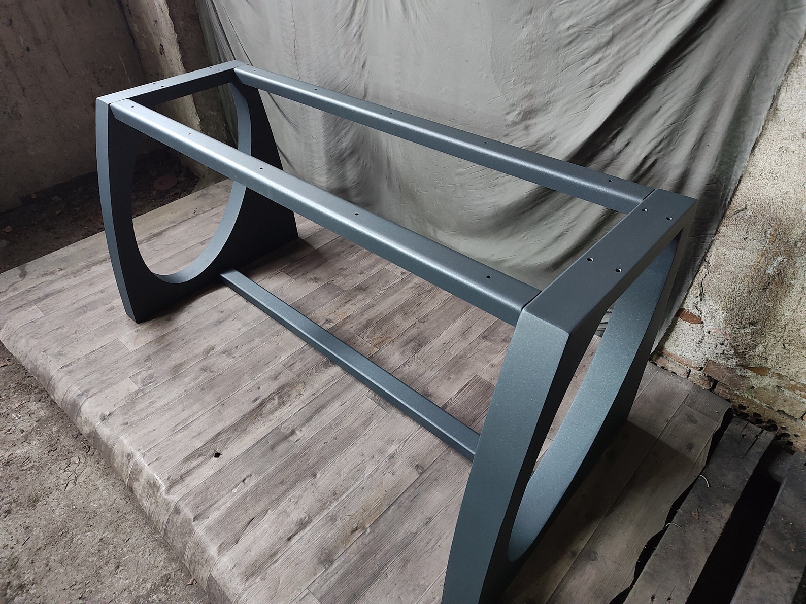 Premium Handmade Steel Table Base Designer Edition. Great Fit With ...