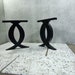Steel Table Legs Designer X Edition, Unique Model. Fit With Modern or ...