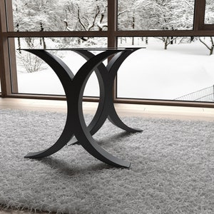 Handmade Furniture Table Legs for Dining, Kitchen. Steel Table Legs SET ...