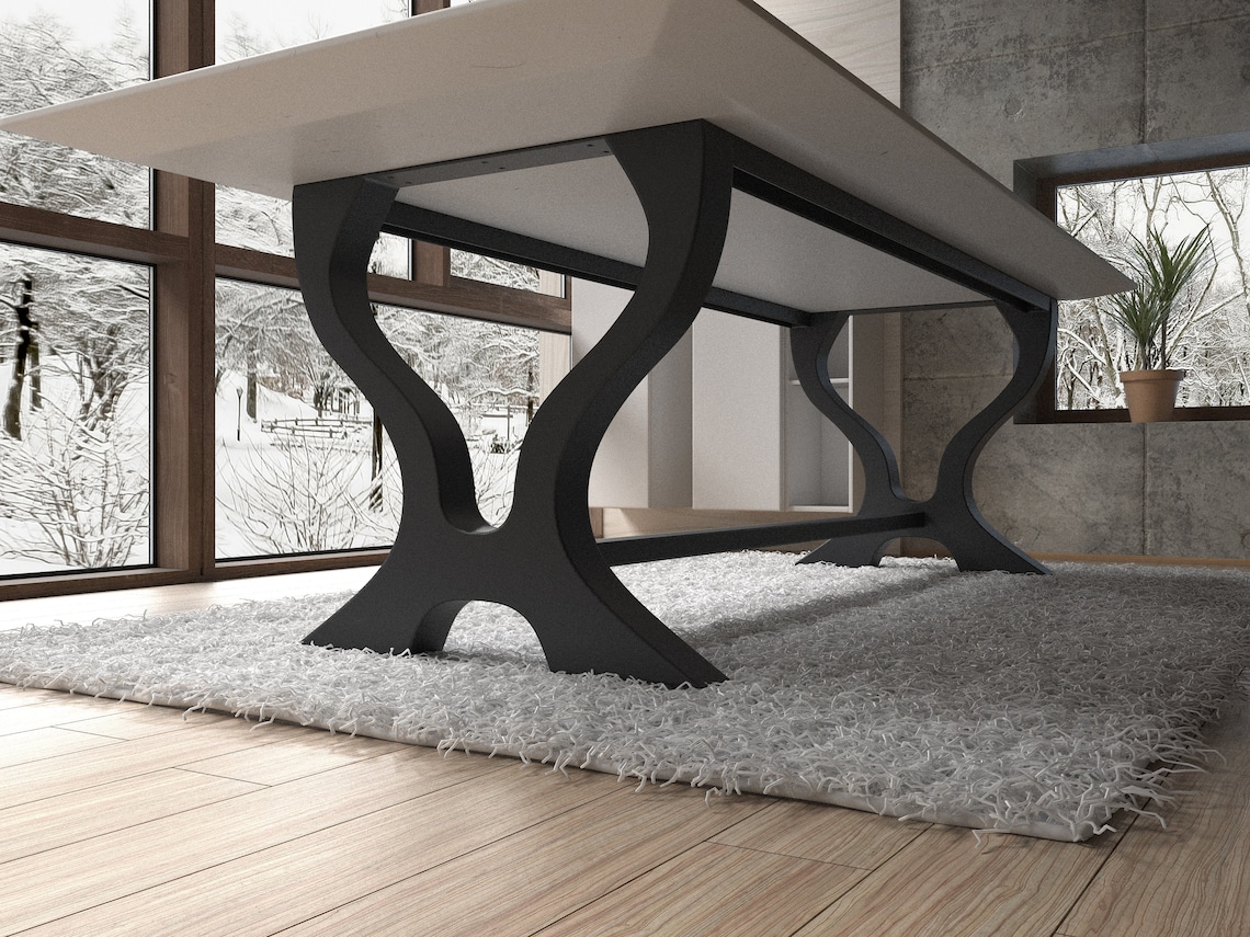 Premium Steel Table Base Designer Edition. Great Fit With - Etsy