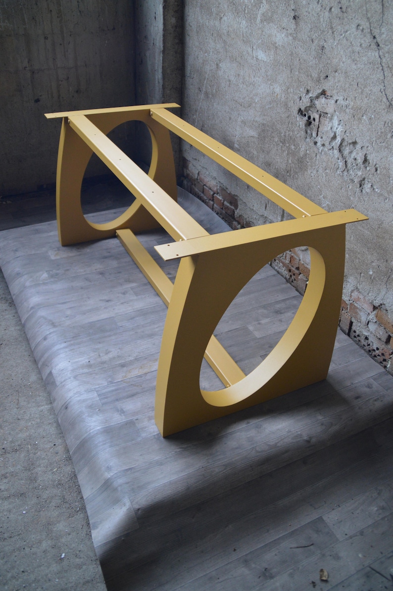 Unique Handmade Steel Table Base Designer Edition. Great Fit - Etsy