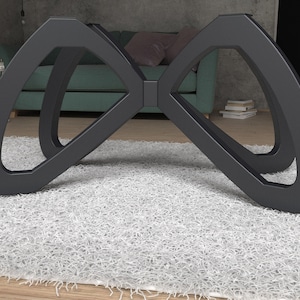 Unique Infinity Shape Metal Table Base. Premium Quality Product From EU ...