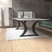 Handmade Metal Table Base for Dining/kitchen Rooms. Extra Wide (36" In ...