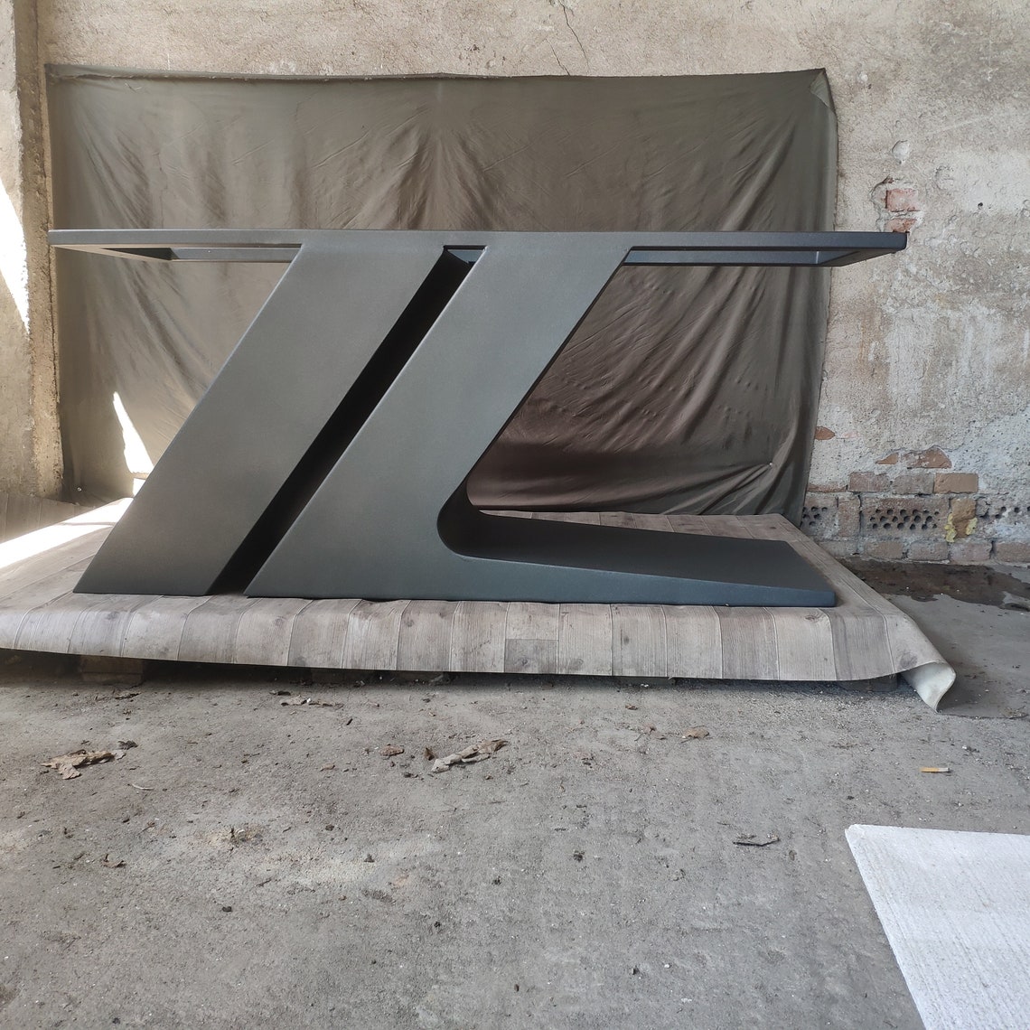 Unique Handmade Steel Table Base Designer Edition for Big and - Etsy