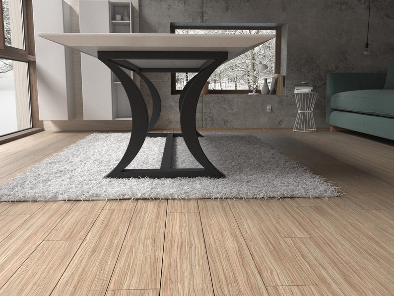 Handmade Steel Table Base Designer Edition. Great Fit With - Etsy