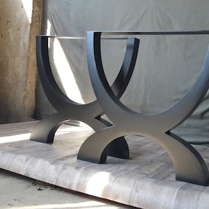 Unique Steel Table Legs Designer Edition Handmade in EU. Fit With ...