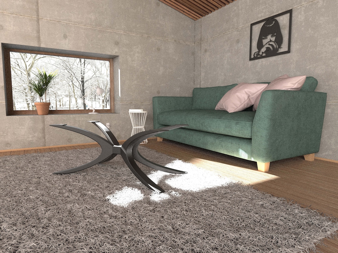 Metal Coffee Table Base Based on L-40" X W-20" X H-16". Premium Quality ...