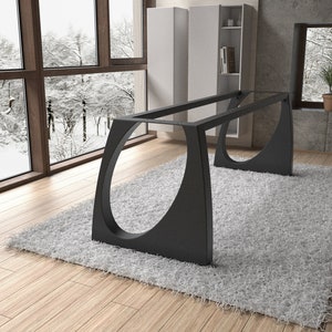 Handmade Steel Table Base Modern Style. Great Fit With Modern or Rustic ...