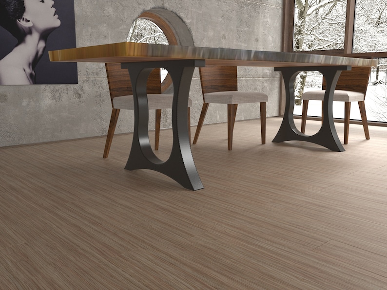 Dining Table Legs Unique Model Fit Great With Modern Rustic - Etsy