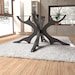 Handmade Steel Table Base for Dining/kitchen. Extra Wide 36 In. X ...