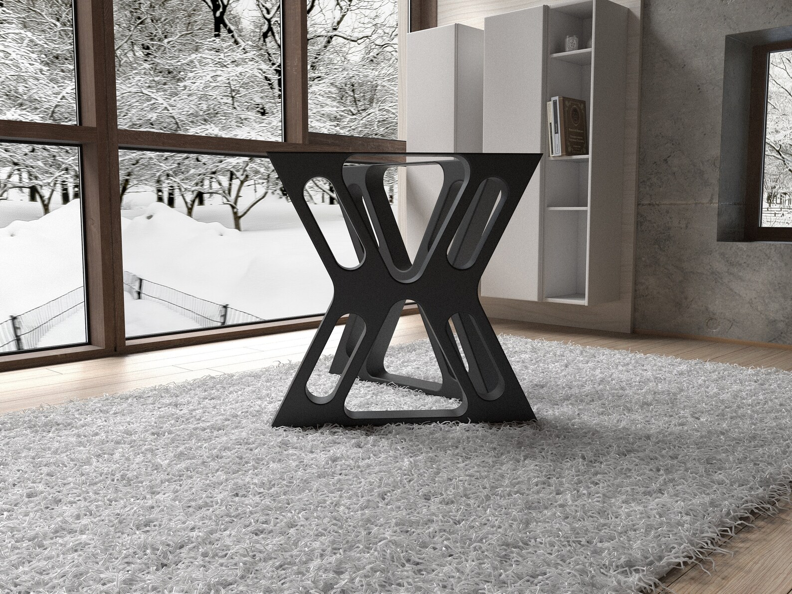 Handmade Furniture Metal Legs for Dining Table. Unique Shape With ...