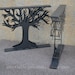 Dining Table Legs With Unique Tree Design. Premium Quality Made With ...
