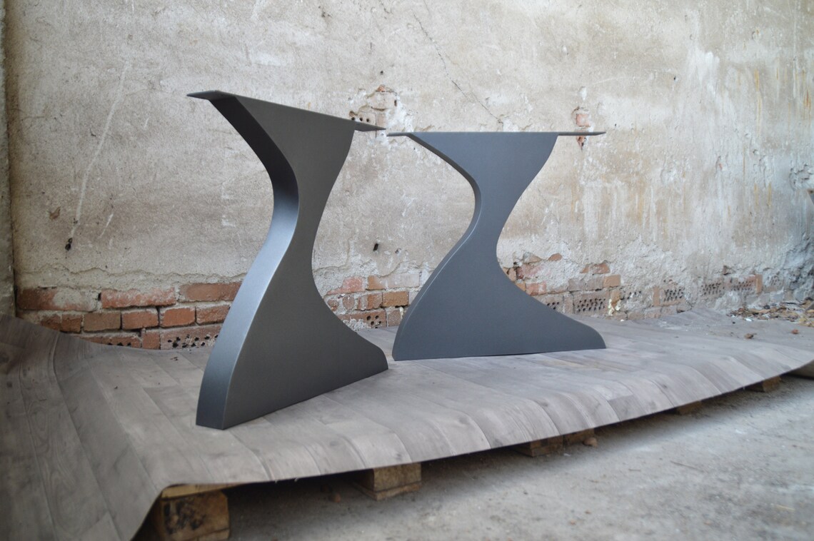 Unique Handmade Dining Table Legs. Metal Legs Designer Edition. Great ...